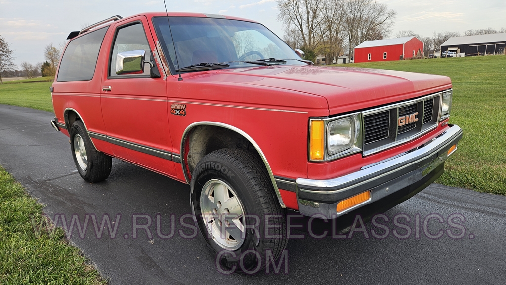 1989 89 GMC S10 S15 Blazer Jimmy 2 door 4x4 Four Wheel drive Sierra ...